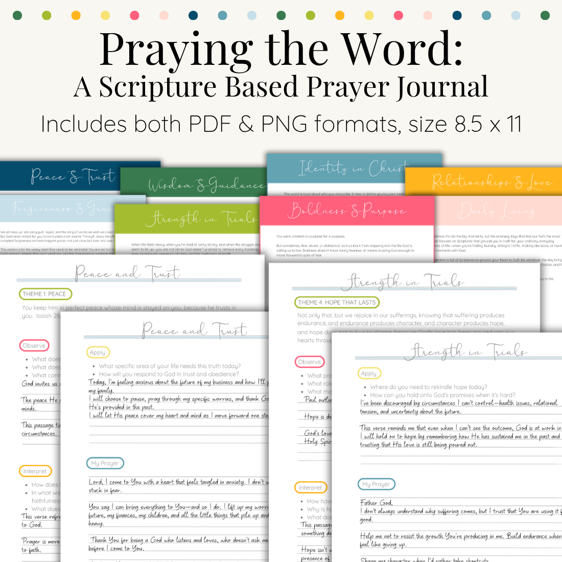 Praying the Word - Volume 1 – Bible Study Collective