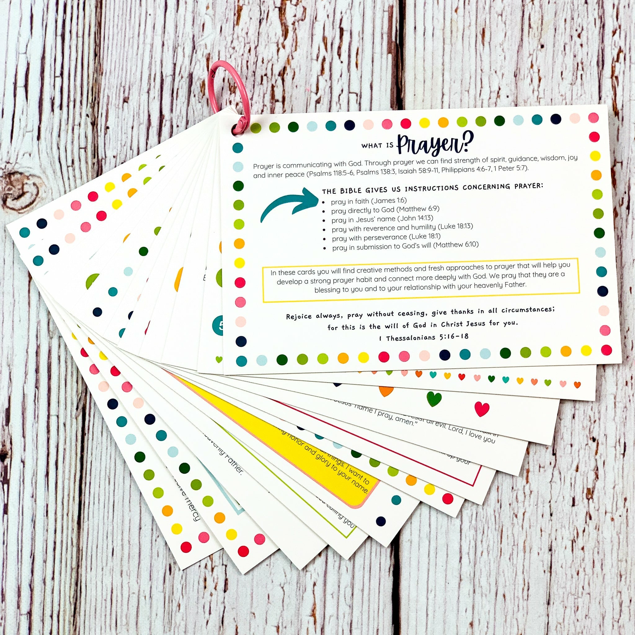 Prayer Cards Set – Bible Study Collective